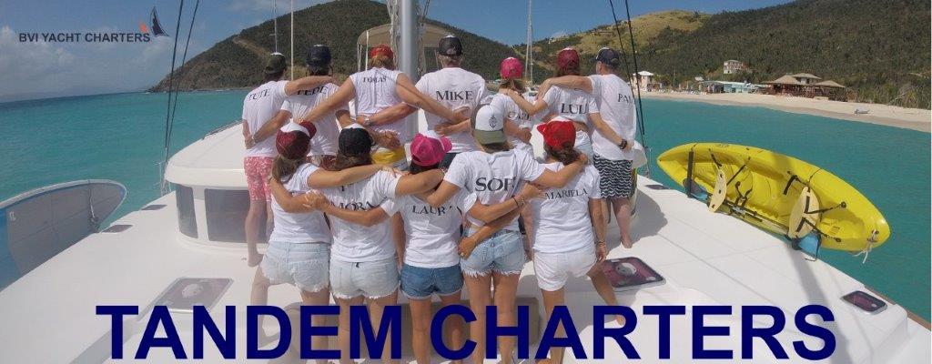 Crewed Tandem Charters - BVI Yacht Charters