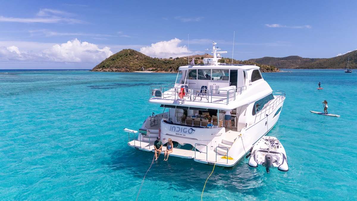 INDIGO: 60’ Horizon Power catamaran - BVI Yacht Charters