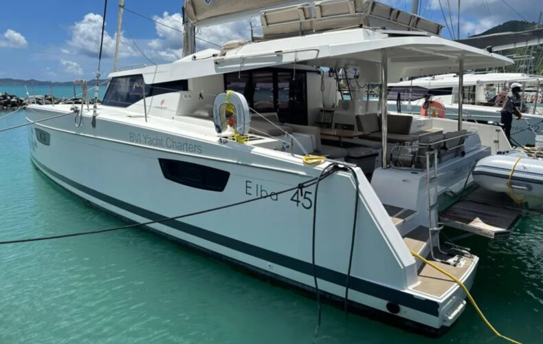 2023 Elba 45 available from BVI Yacht Charters