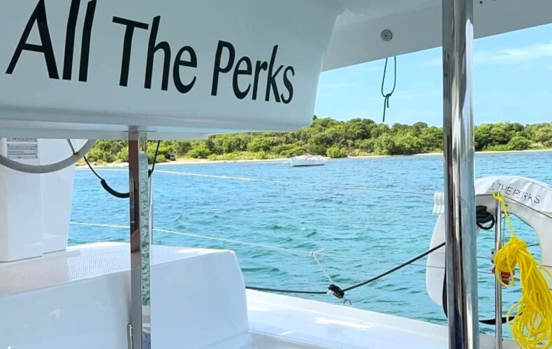 ALL THE PERKS: FP Astrea 42 - Bareboat - BVI Yacht Charters